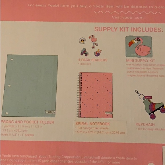 Yoobi | Office | Pink Yoobi School Supply Kit | Poshmark